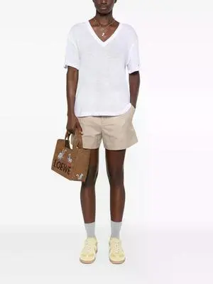 Tommy Hilfiger Slub-textured T-shirt - White