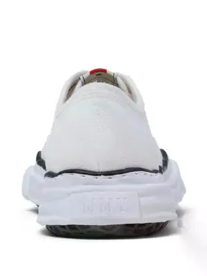 Mihara Yasuhiro Baker Og Sole Canvas Low-top Sneakers - White