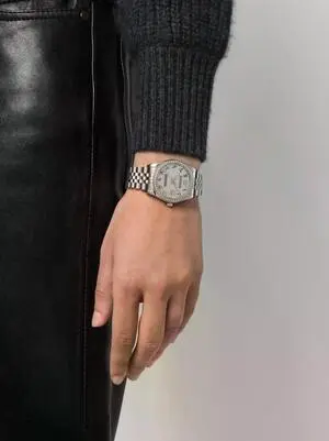Philipp Plein Date Superlative 34mm Stainless Steel Watch