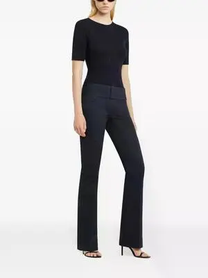 COURREGES Fine-ribbed Jumper With Appliqué Logo