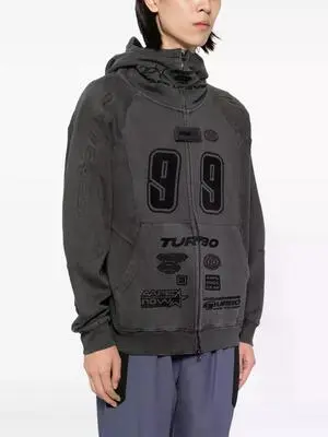 AAPE BY *A BATHING APE Motifs-embroidered Hoodie