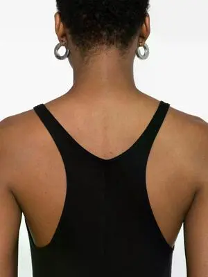 Rick Owens Racerback Tank Dress - Black