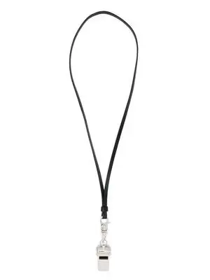 AMBUSH Whistle Leather Necklace
