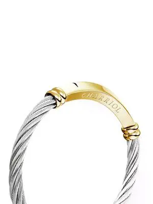 CHARRIOL Logo-engraved Two-tone Bracelet