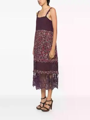 Farm Rio Chelsea Garden Embroidered Midi Dress