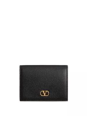 Valentino Garavani Vlogo Signature Wallet - Black