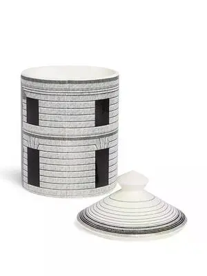 FORNASETTI Se Poi Scented Candle - Grey