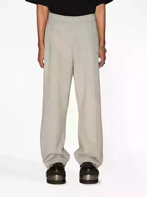 AMBUSH Logo Embroidered Panelled Track Pants - Grey