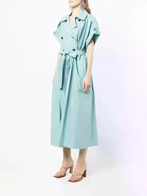 JUUN.J Double-breasted Trench Jumpsuit