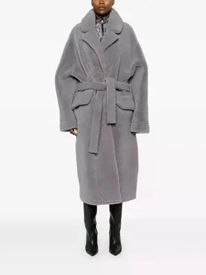 MANOKHI Myah Coat - Grey