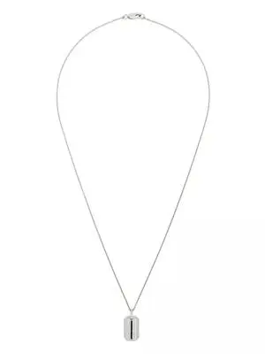 MISSOMA Onyx Black Tag-pendant Necklace