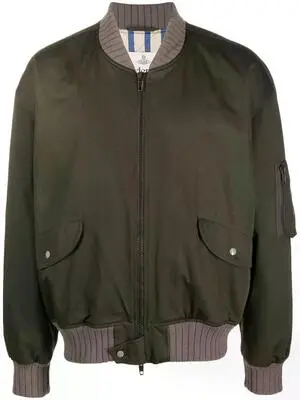 VIVIENNE WESTWOOD Embroidered Bomber Jacket - Green