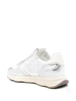 Pinko Love Birds-motif Lace Up Sneakers