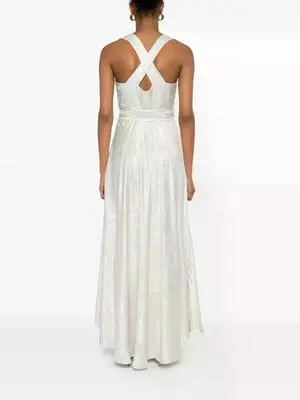 BARUNI Monarda Maxi Dress - Neutrals