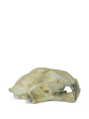 PARTS OF FOUR Leopard Skull Decor With Pavé-set Diamonds