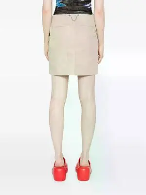 Moschino Cargo Pockets Mini Skirt