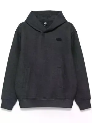 The North Face Rubberised-logo Hoodie - Grey