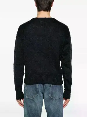 Visvim Intarsia-knit Silk-blend Jumper