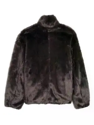 SONG FOR THE MUTE Faux Fur Track Jacket