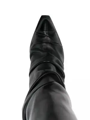 LE SILLA 105mm Ruched Detail Above-knee Boots