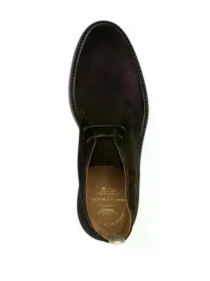 Officine Creative Low-top Lace-up Suede Boots