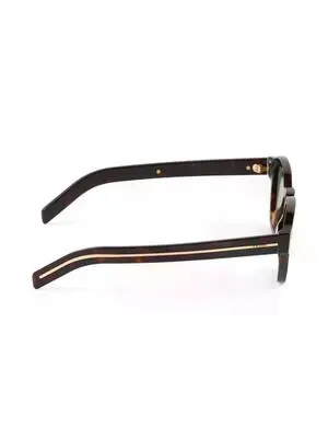 Prada Logo Square Frame Sunglasses - Brown