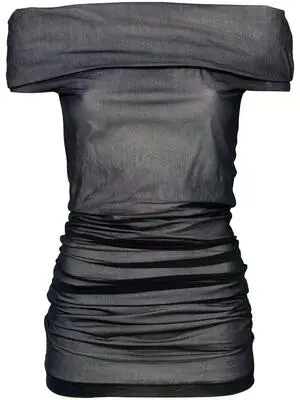 Proenza Schouler Off-shoulder Gathered Top