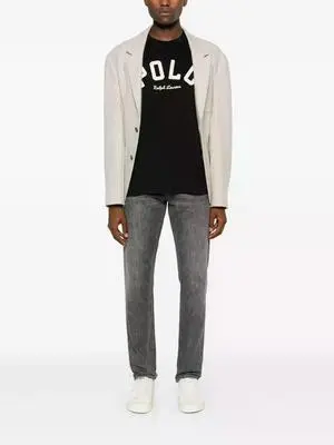 Polo Ralph Lauren Logo-appliqué T-shirt - Black