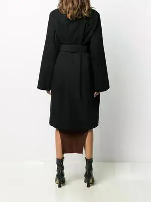 Rick Owens Belted Military-inspired Coat