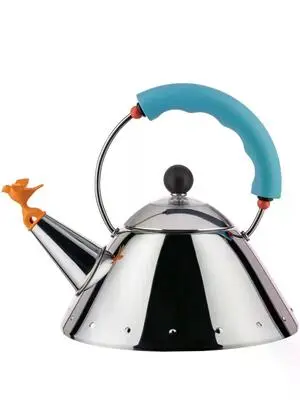 ALESSI Bird Metallic-effect Kettle - Silver