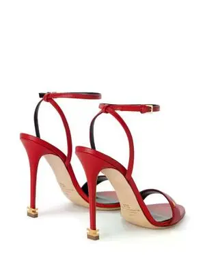 Elisabetta Franchi 105mm Étoile Nappa Leather Sandals