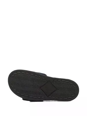 Mcm Monogram Pattern Slides