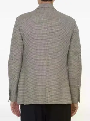 LARDINI Houndstooth-pattern Blazer