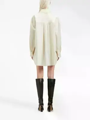 Palm Angels Embroidered Poplin Shirt