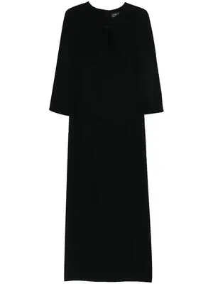 GIANLUCA CAPANNOLO Maxi Dress With Rear Zip