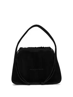 Alexander Wang Small Ryan Ribbed Tote Bag - Black