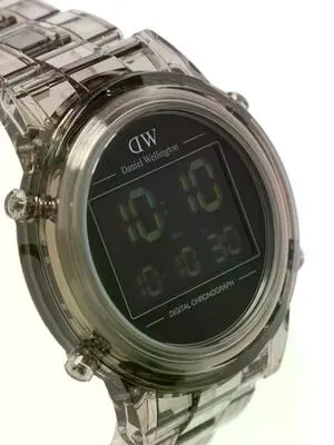 DANIEL WELLINGTON Retro Digital Chronograph Watch - Grey