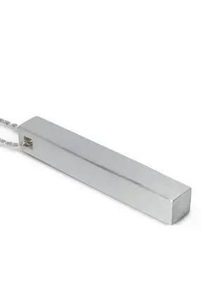PARTS OF FOUR Sterling Cuboid Necklace