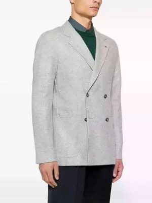 Tagliatore Randall Double-breasted Blazer - Grey