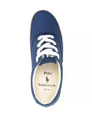 Polo Ralph Lauren Round Toe Canvas Sneakers