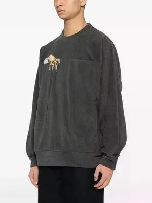 Undercover Embroidered-motif Crew-neck Sweatshirt