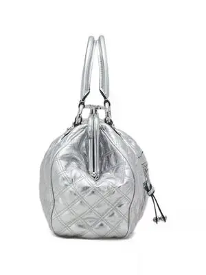 Marc Jacobs Re-edition Quilted Metallic Leather Stam Bag