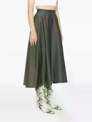BLANCA VITA Gengy A-line Midi Skirt