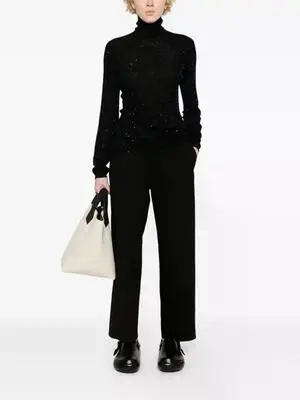 Fabiana Filippi Elasticated Waist Tapered Trousers
