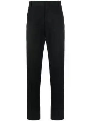 Alexander McQueen Tapered-leg Tailored Trousers - Black