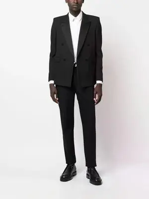 Alexander McQueen Tapered-leg Tailored Trousers
