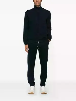 Canali Zip-up Sweatshirt - Blue