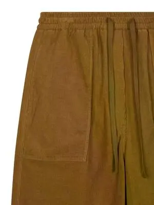 STUDIO TOMBOY Corduroy Wide-leg Trousers - Neutrals