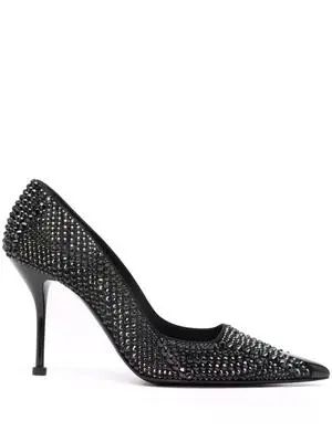 Alexander McQueen Punk Crystal-embellished Stiletto Pumps