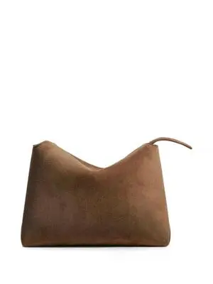 Khaite Lina Suede Cross Body Bag